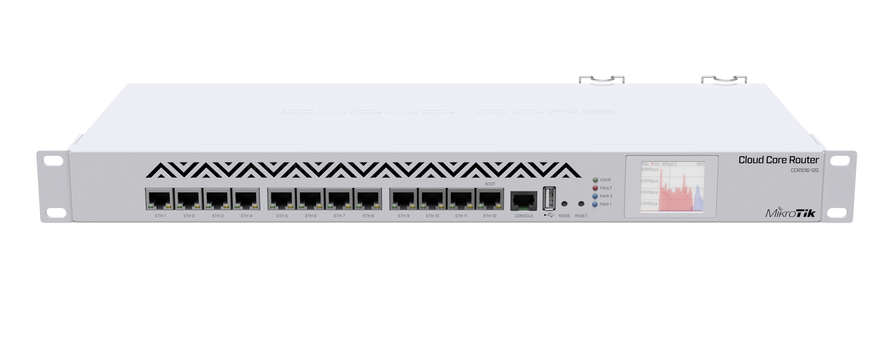 MikroTik CCR1016-12G - Router de 12 Puertos Gigabit Ethernet | DS3 ...